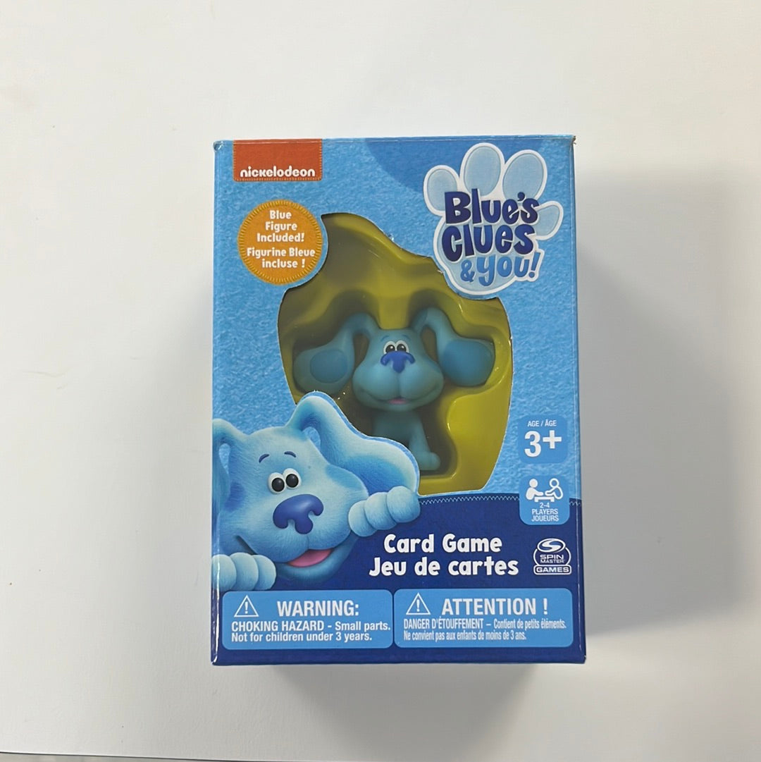 Nickelodeon Blue's Clues Card Game with Figure, for Families and Kids ...