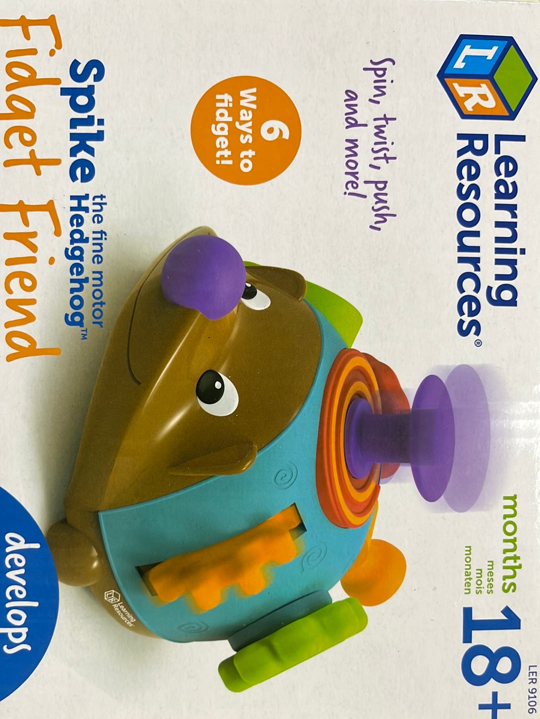 Spike The Fine Motor Hedgehog Fidget Friend – Learning Post & Toys