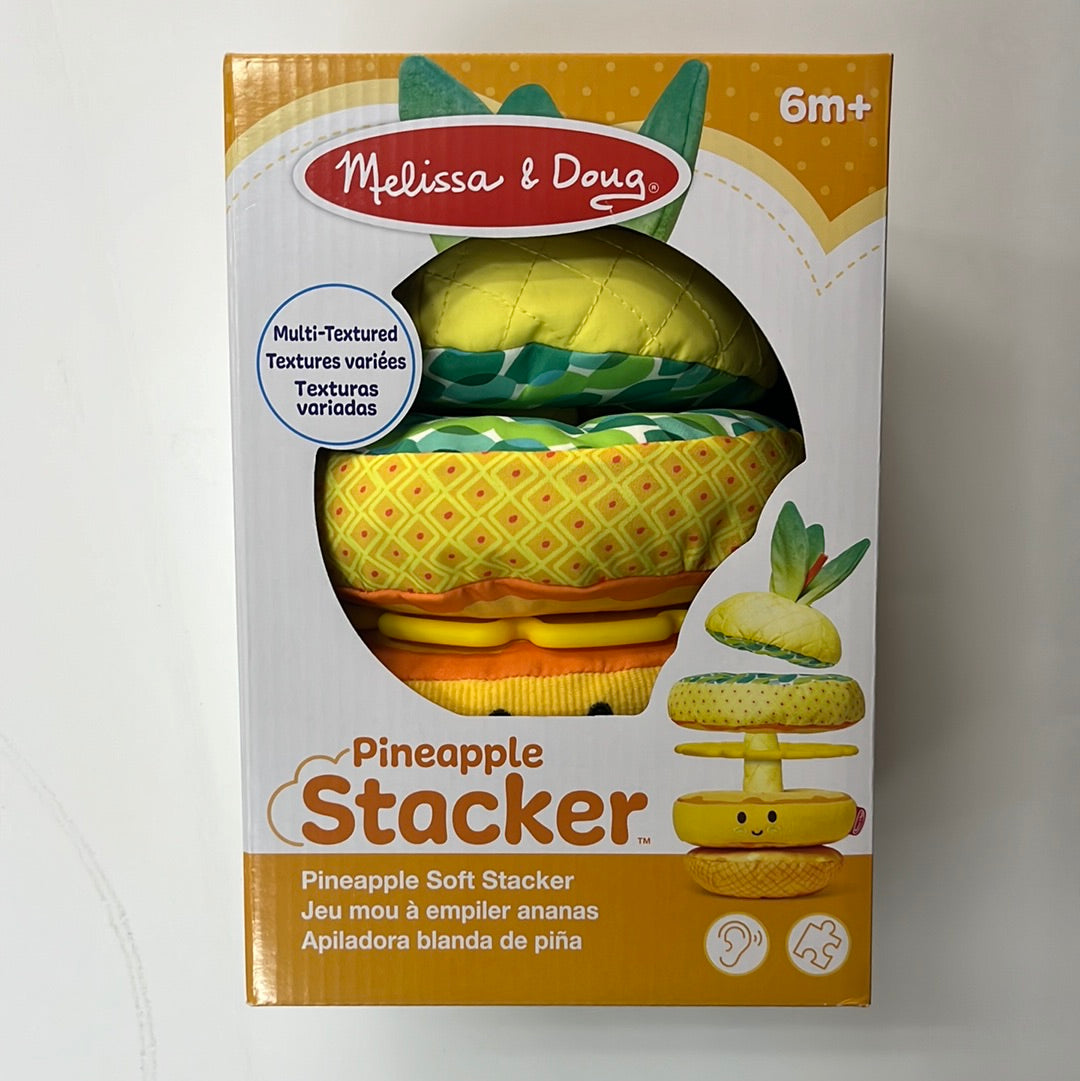 PINEAPPLE SOFT STACKER – Learning Post & Toys