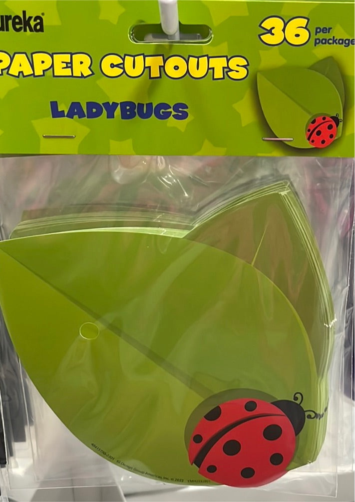 LADYBUG PAPER CUT OUTS BY EUREKA 841575 – Learning Post & Toys