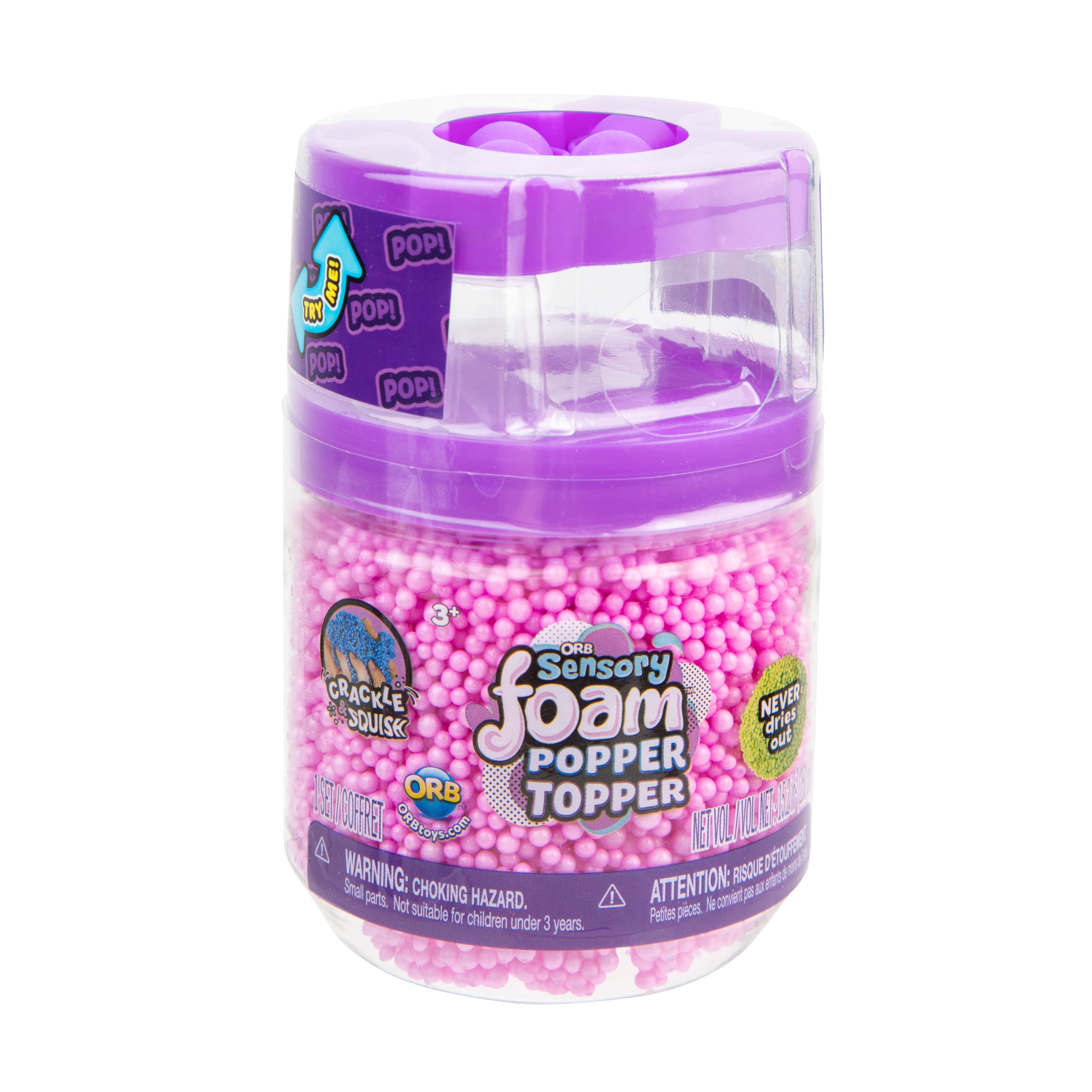 ORB SENSORY FOAM POPPER TOPPERS – Learning Post & Toys