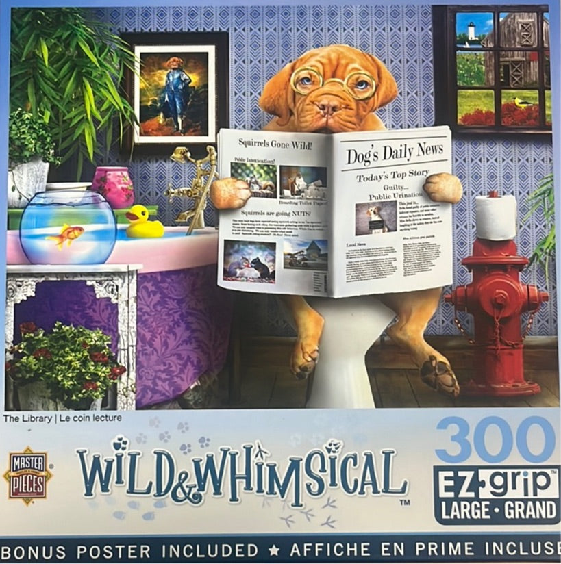 THE LIBRARY PUZZLE – Learning Post & Toys