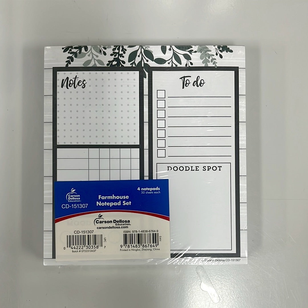 NOTEPAD SET ACCENTS & NOTEPADS – Learning Post & Toys