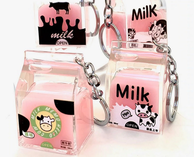 PINK MILK KEY CHARM – Learning Post & Toys