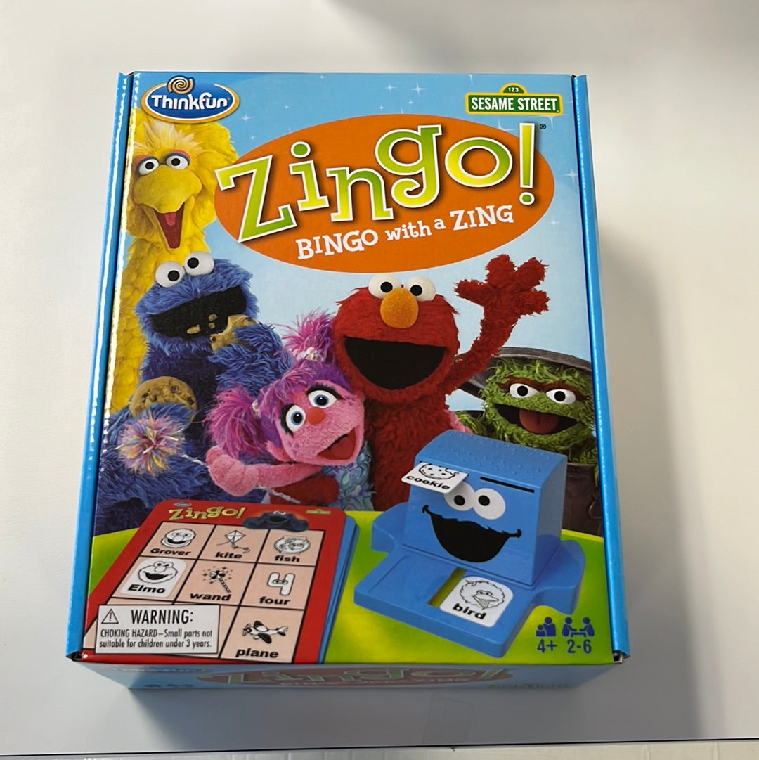 SESAME STREET ZINGO – Learning Post & Toys