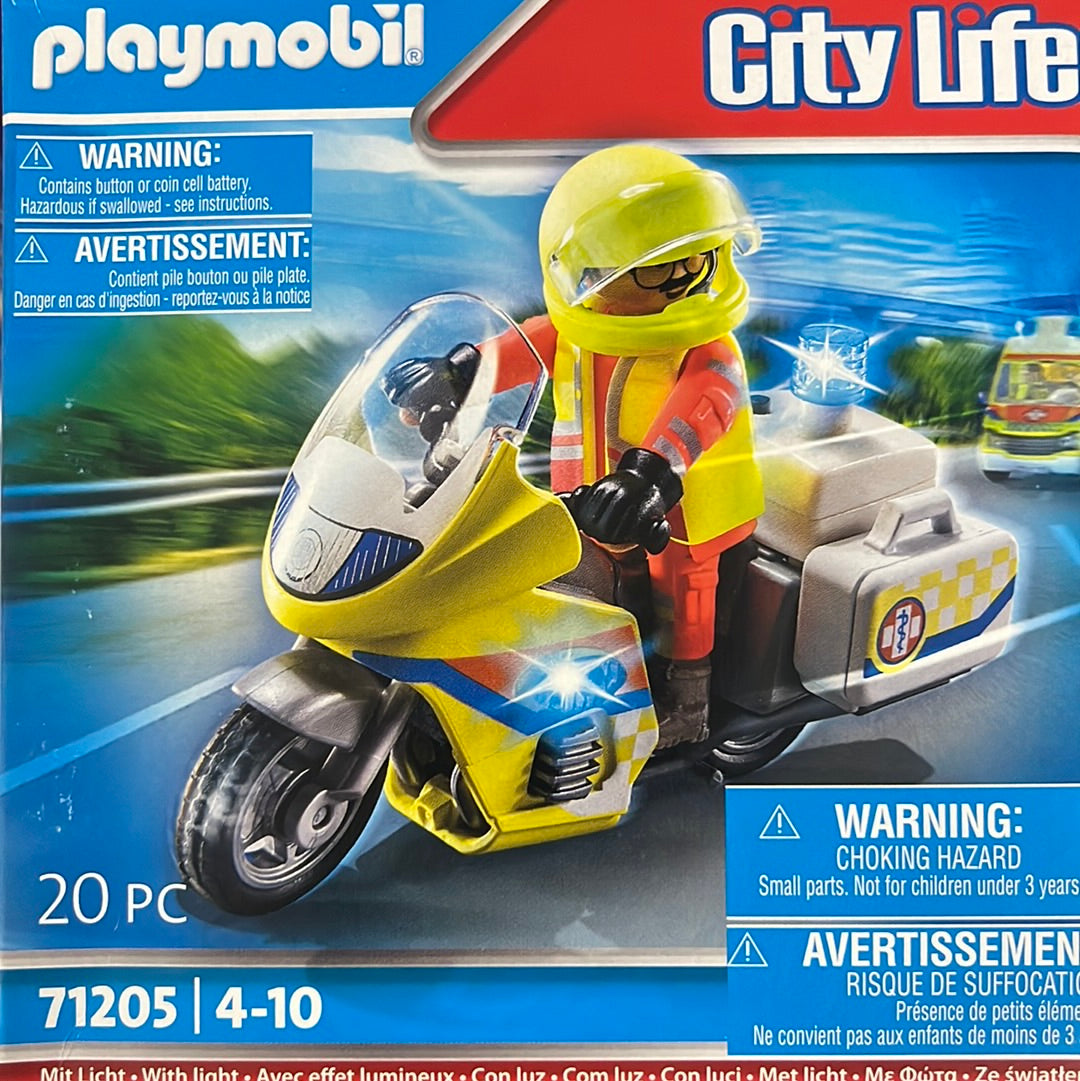 RESCUE MOTORCYCLE – Learning Post & Toys