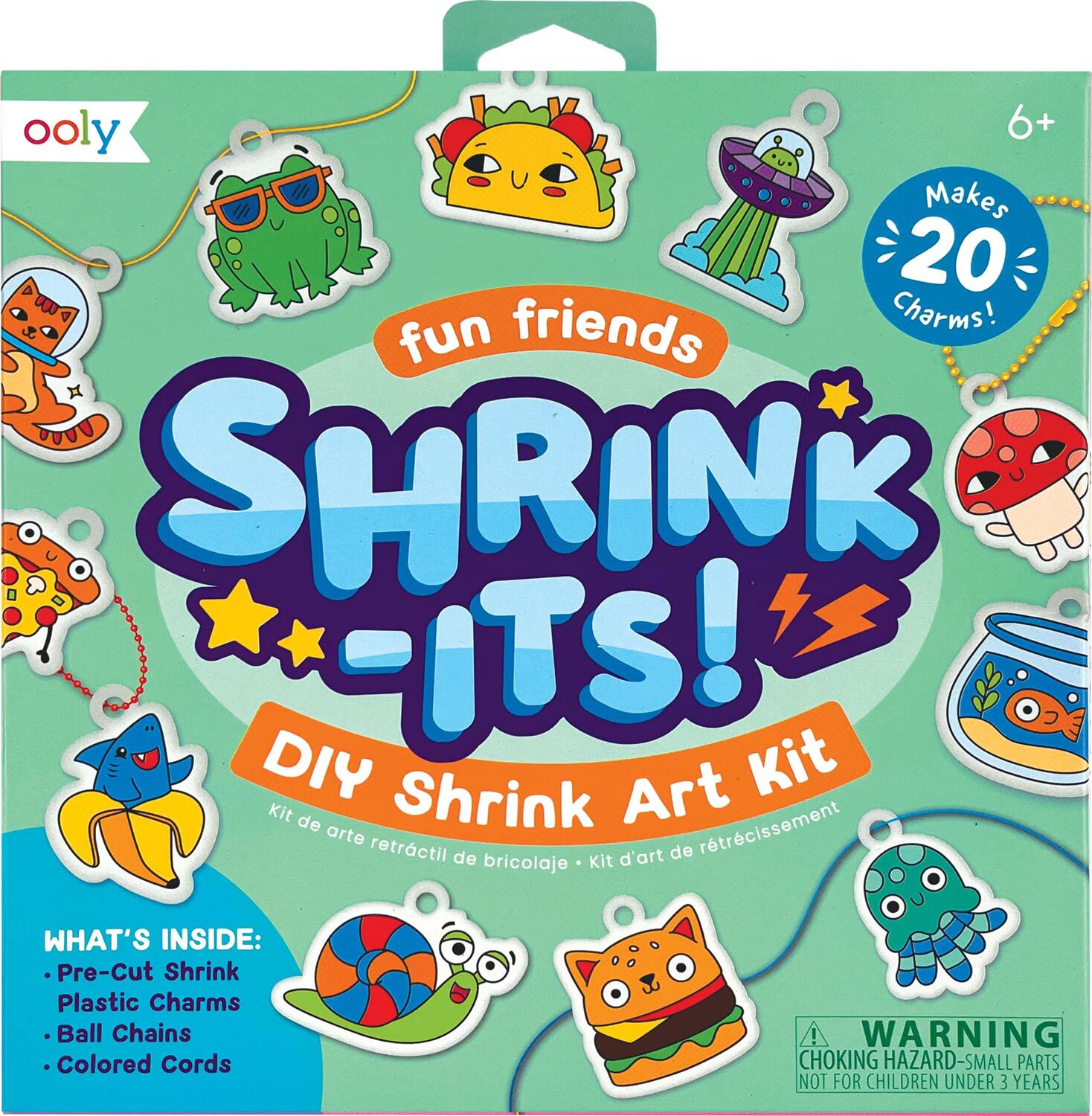 Shrink-Its! D.I.Y. Shrink Art Kit - Fun Friends – Learning Post & Toys