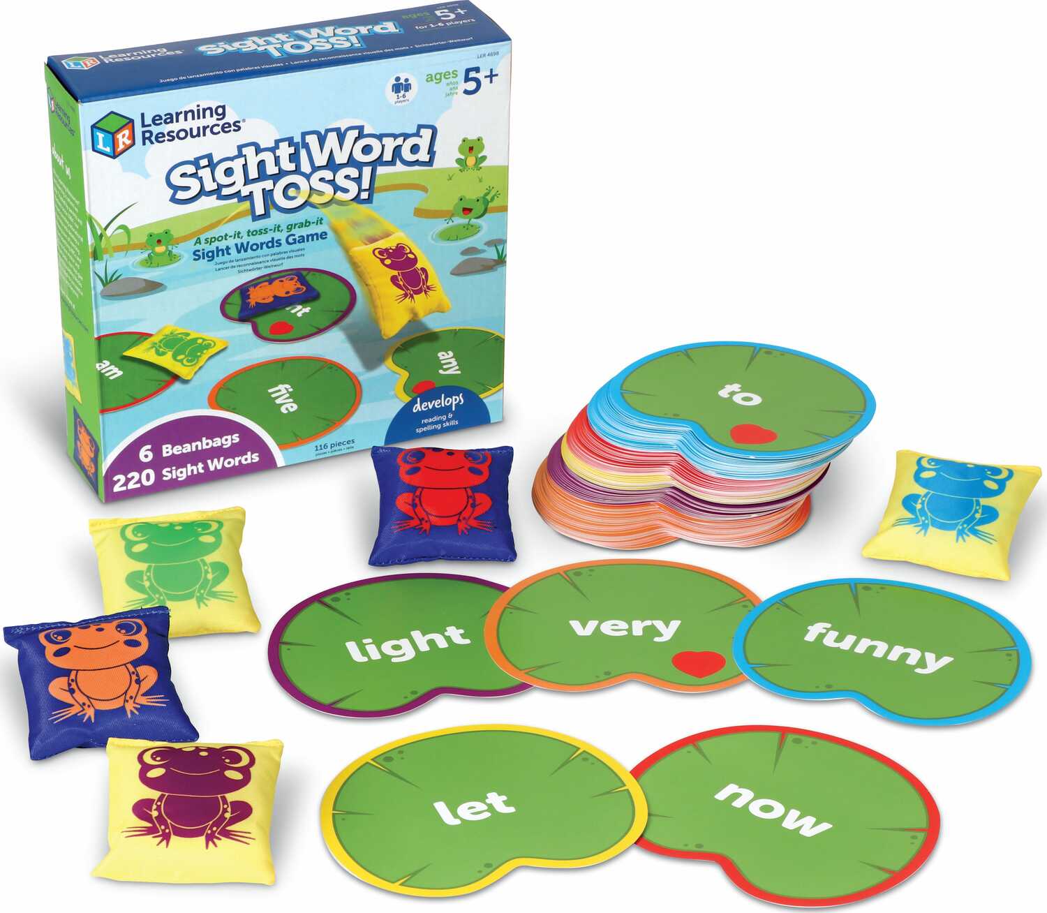 Sight Words Toss – Learning Post & Toys