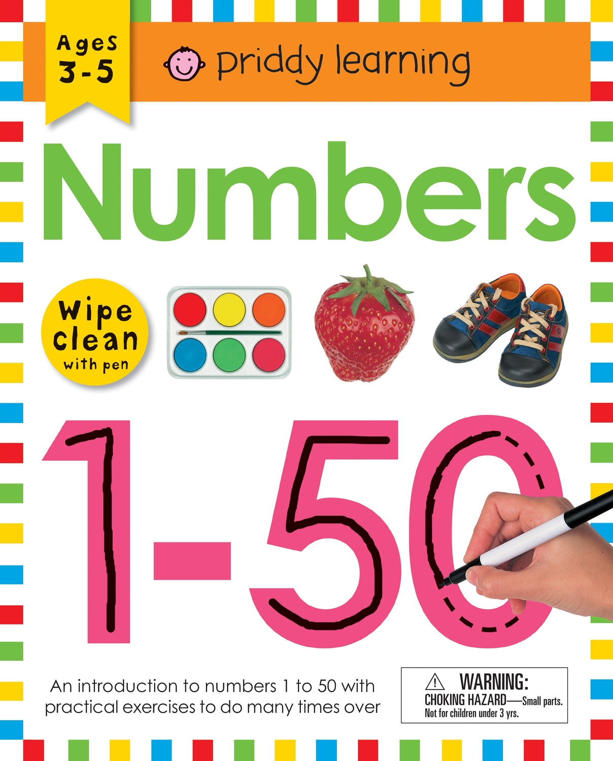 Wipe Clean Workbook: Numbers 1-50: Ages 3-5; wipe-clean with pen ...