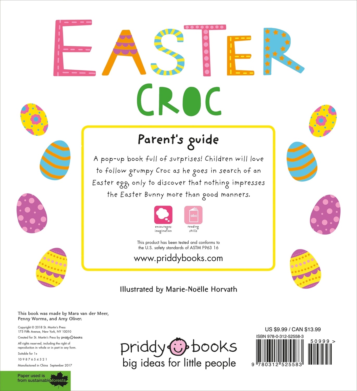 EASTER CROC – Learning Post & Toys