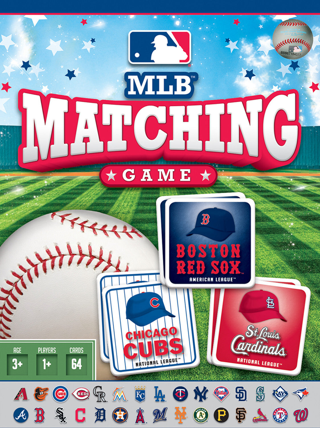 MLB MASCOTS MATCHING GAME – Learning Post & Toys