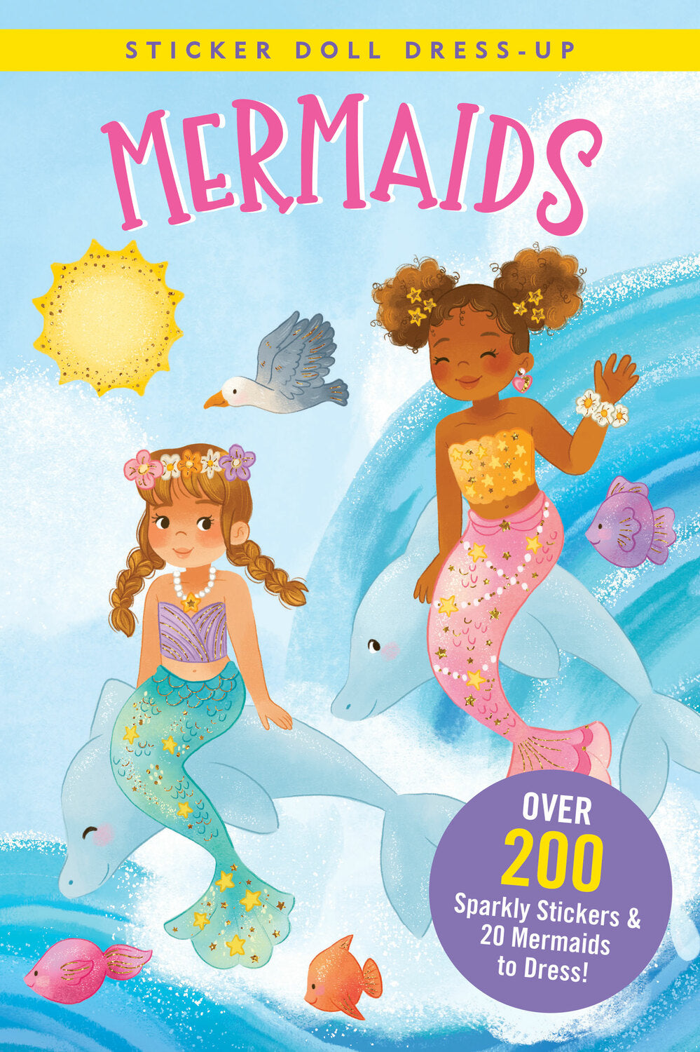 Mermaids Sticker Doll Dress-Up Book – Learning Post & Toys