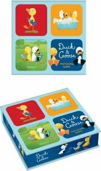 Duck & Goose Matching Game: A Memory Game with 20 Matching Pairs for C ...