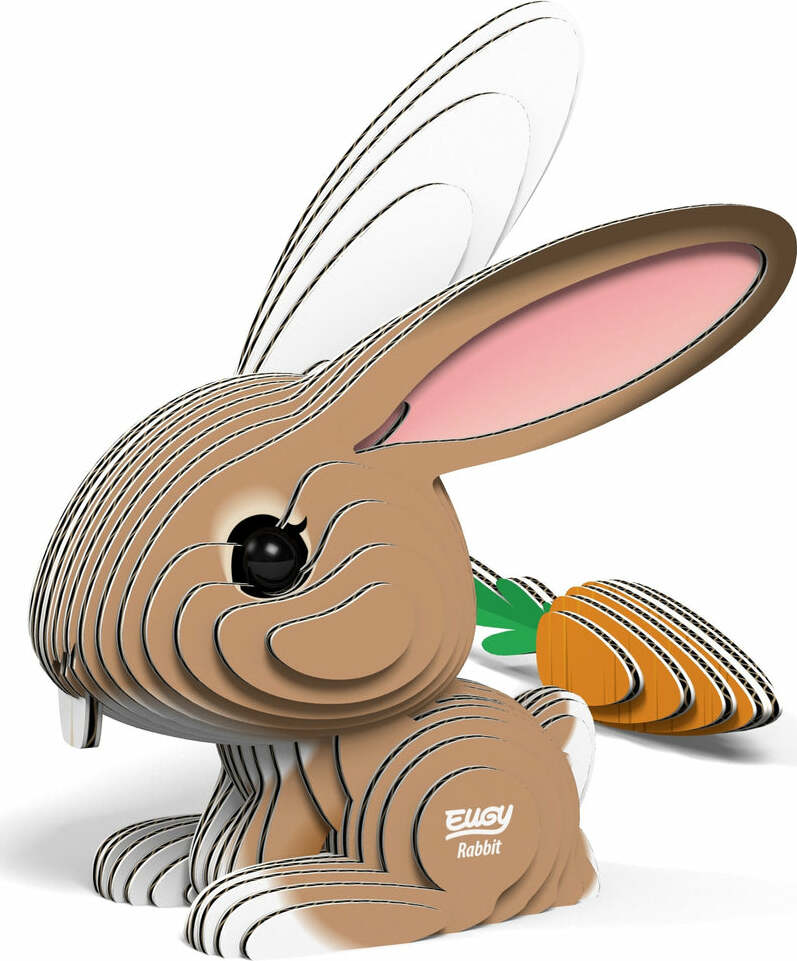 RABBIT 3D PUZZLE – Learning Post & Toys