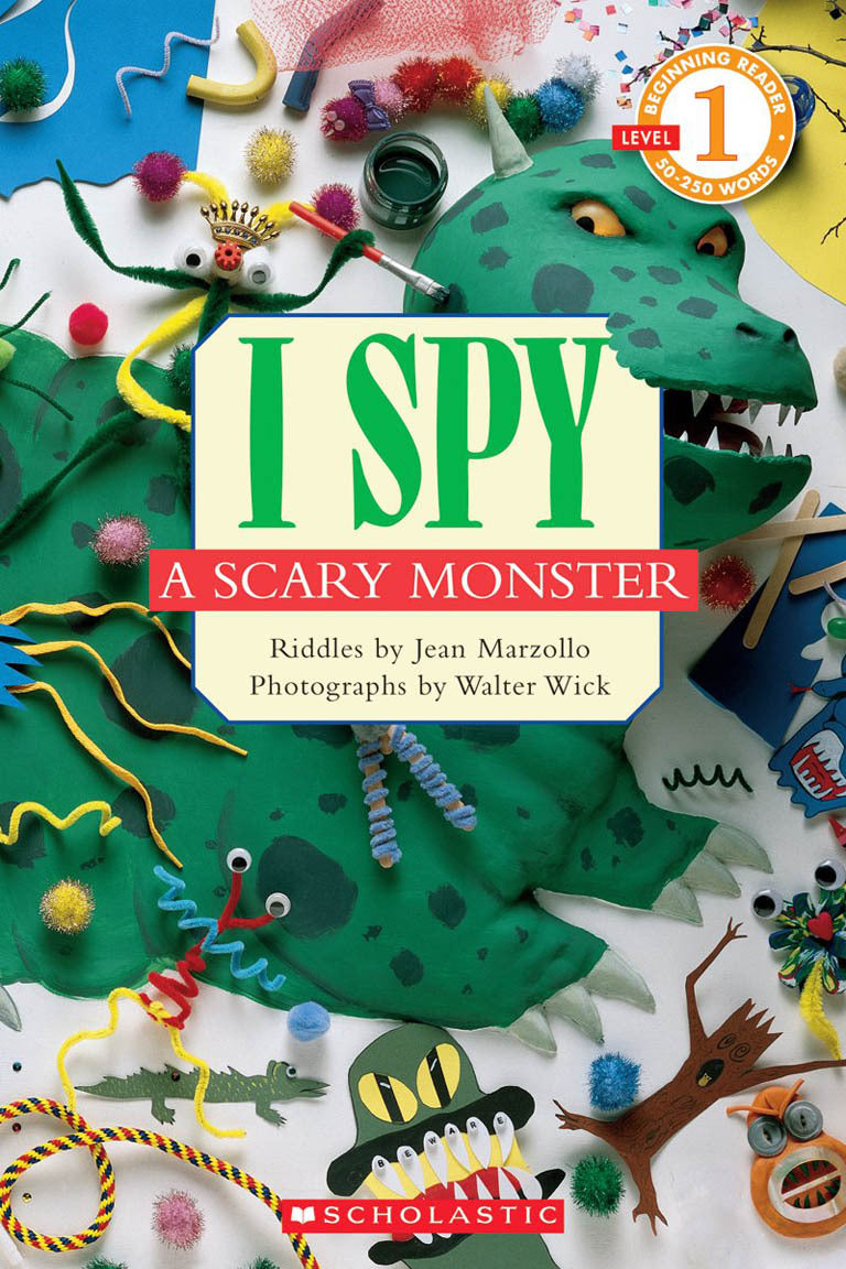 I Spy a Scary Monster (Scholastic Reader, Level 1): I Spy A Scary Mons ...