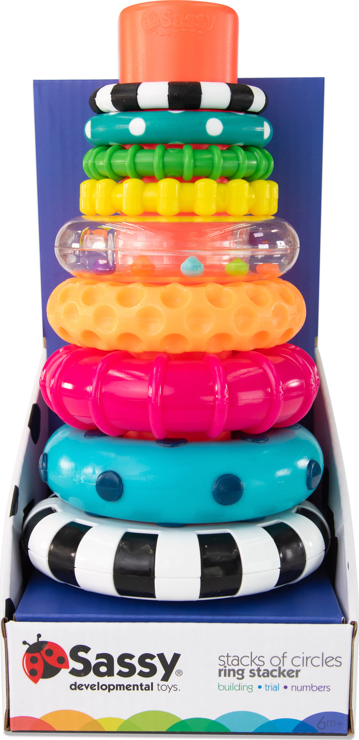 Stack Of Circles – Learning Post & Toys