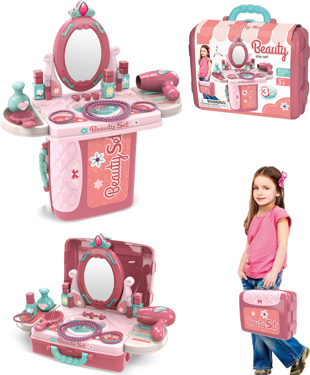 BEAUTY VANITY PLAYSET – Learning Post & Toys