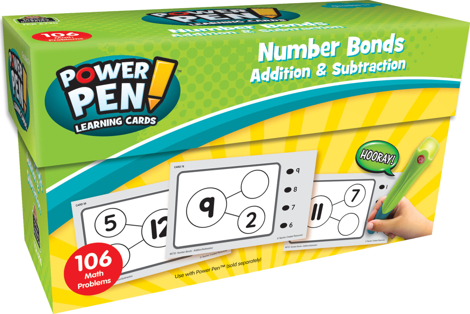 Power Pen Learning Cards: Number Bonds - Addition and Subtraction ...