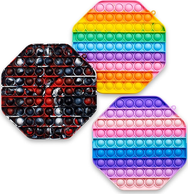 OMG Pop Fidgety - XXL Octagon (assorted - sold individually) – Learning ...