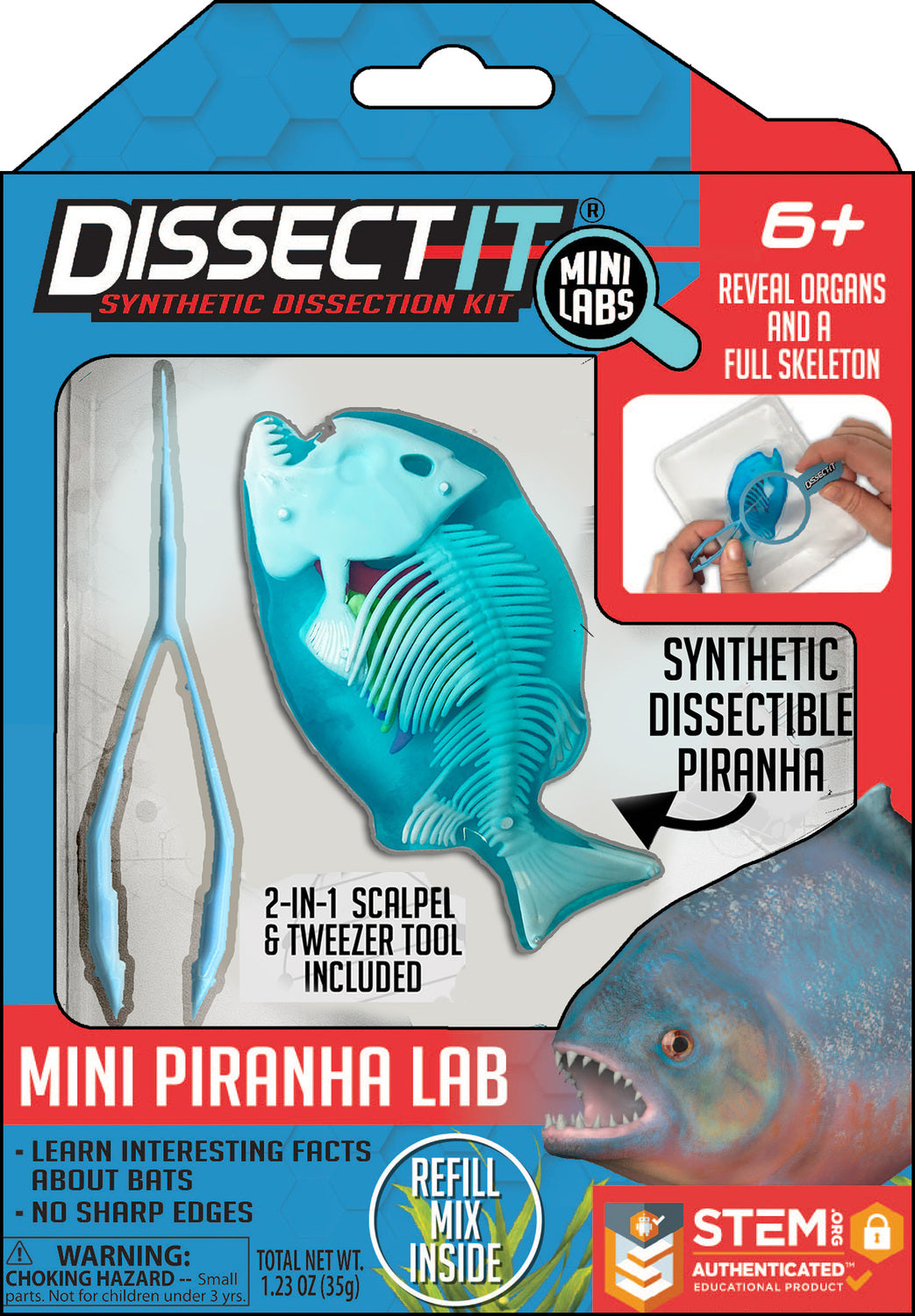 Dissect-It Piranha Mini Lab – Learning Post & Toys