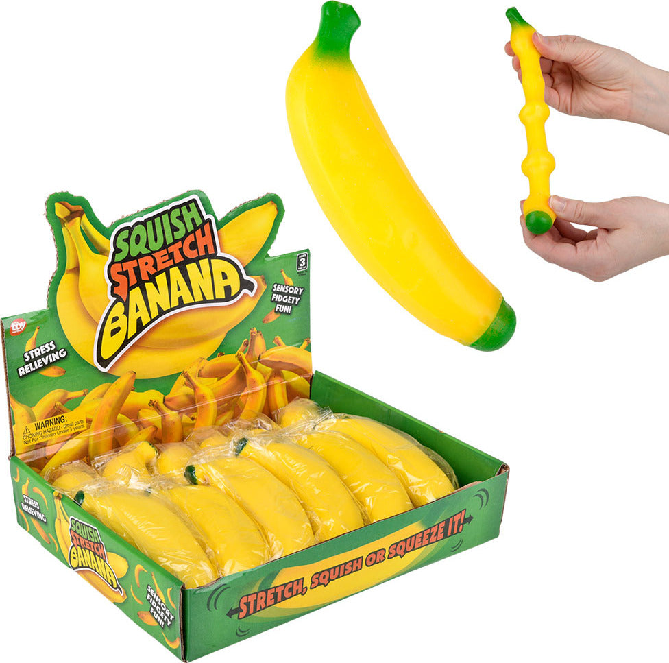 BANANA SAND FILLED SQUEEZY – Learning Post & Toys