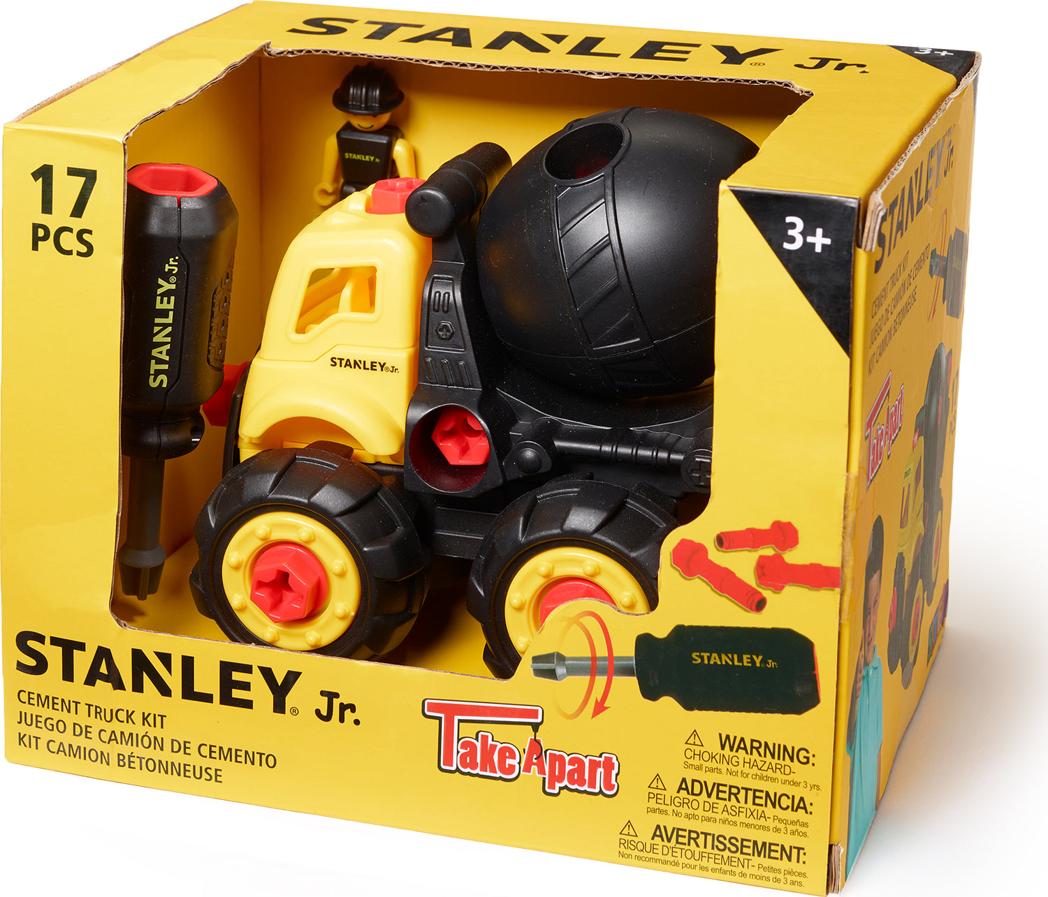 Stanley Jr. Take Apart Classic Cement Mixer – Learning Post & Toys