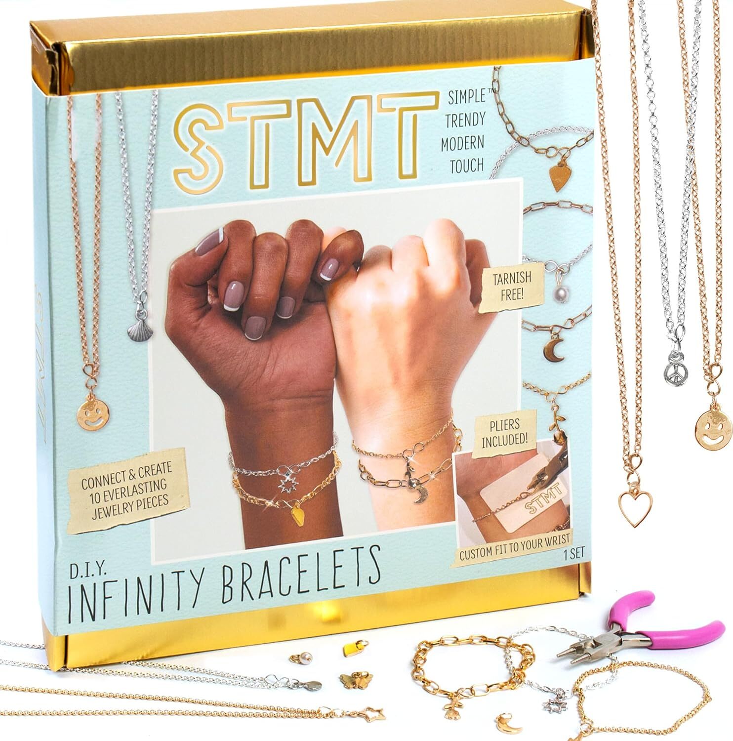 STMT D.I.Y. Infinity Bracelets – Learning Post & Toys