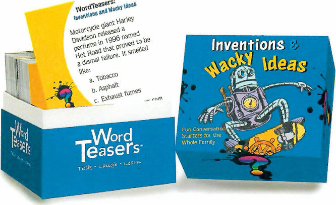 WordTeasers: Inventions and Wacky Ideas – Learning Post & Toys
