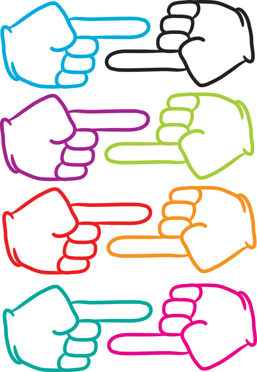 Magnetic Die-Cut Pointing Fingers – Learning Post & Toys