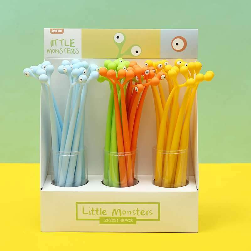 Alien Eyes Wiggle Gel Pen-0.5Mm Ultra Fine Black Gel Ink. – Learning ...