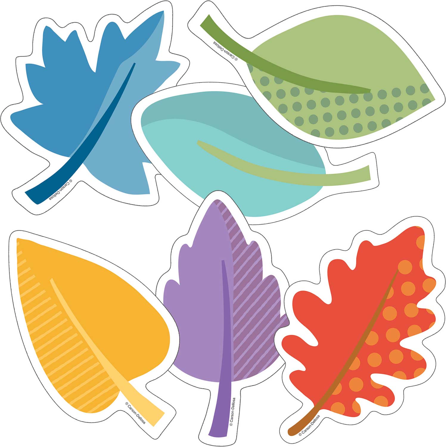 Nature Explorers Leaves Cut-Outs – Learning Post & Toys