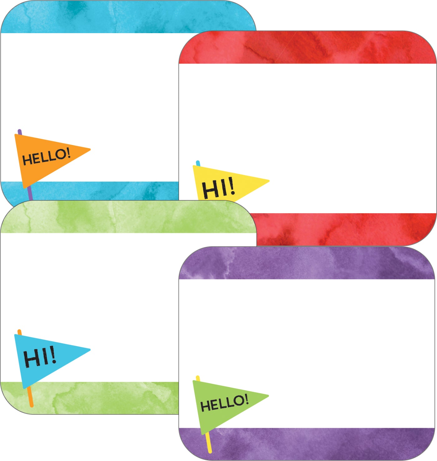 Celebrate Learning Name Tags – Learning Post & Toys