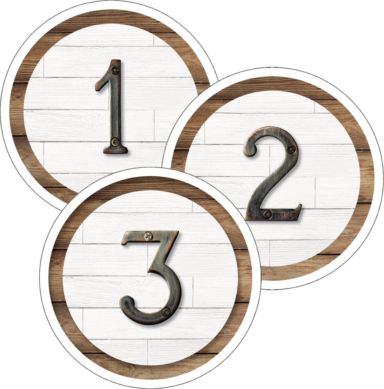Industrial Chic Student Numbers Mini Cut-Outs – Learning Post & Toys