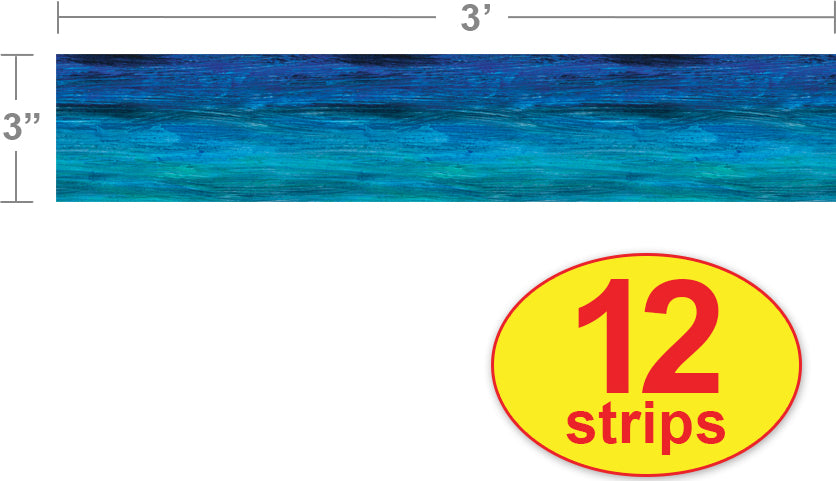 The World Of Eric Carle: Shades Of Blue Straight Borders – Learning ...