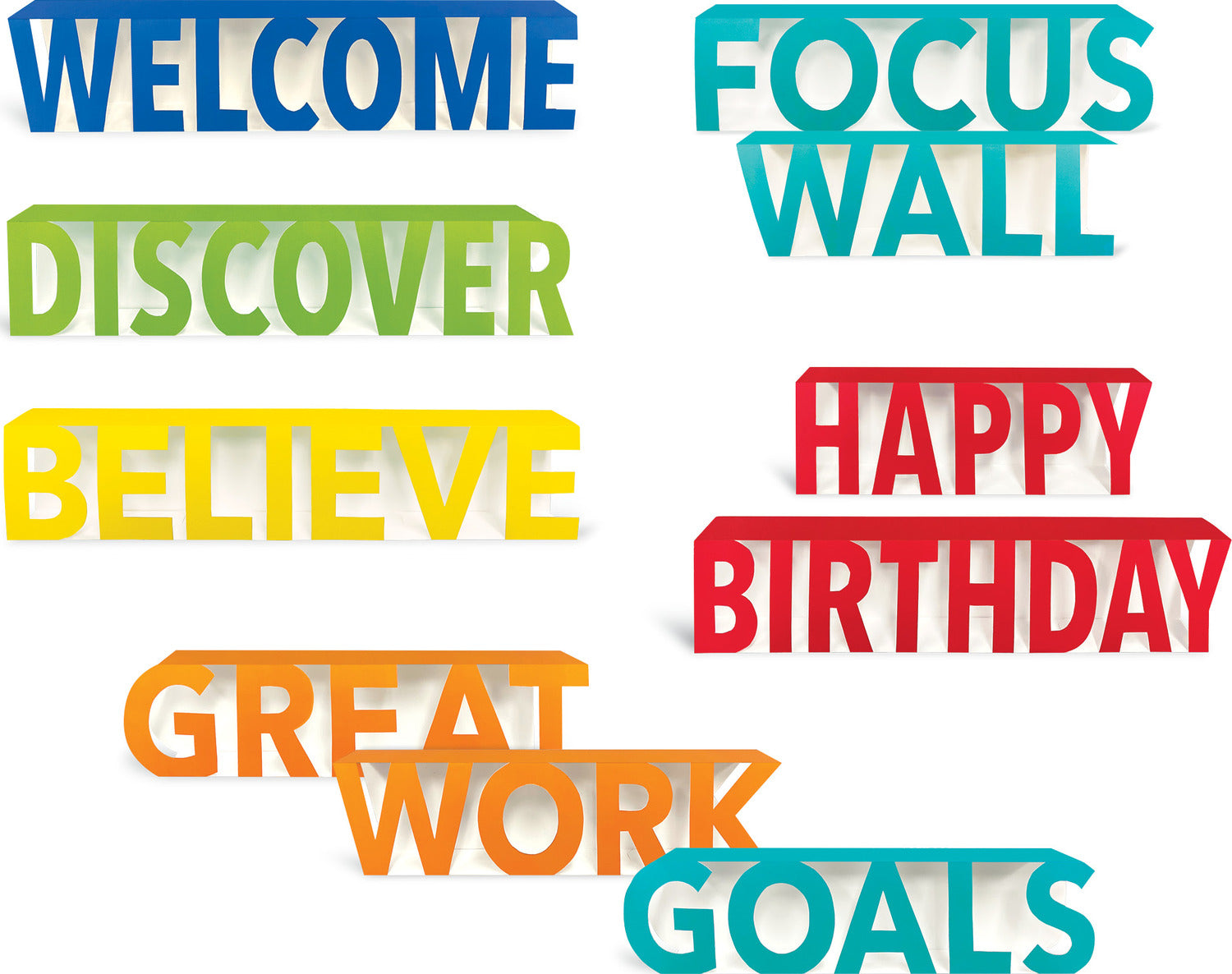 Classroom Headlines (3D Pop) Bulletin Board – Learning Post & Toys