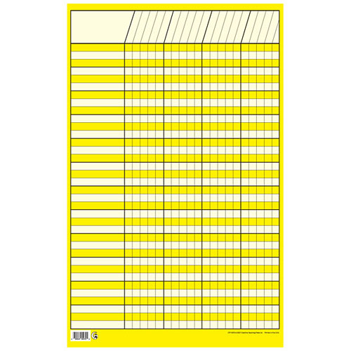 Sm Yellow Incentive Chart – Learning Post & Toys