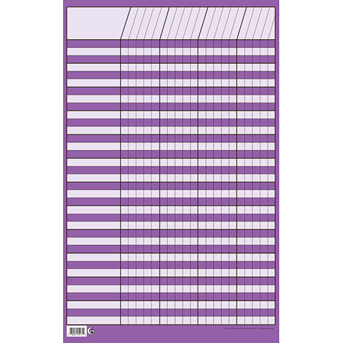 Small Purple Vertical Incentive Chart – Learning Post & Toys