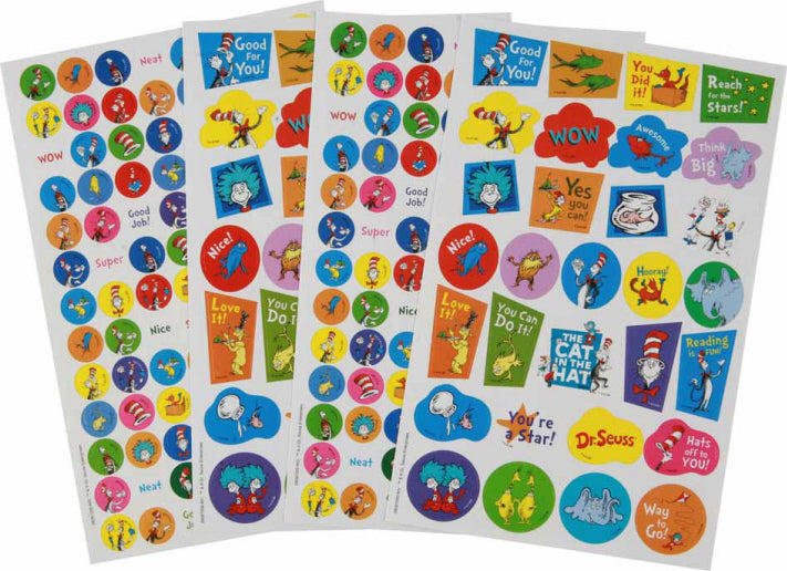 Dr. Seuss Sticker Books – Learning Post & Toys