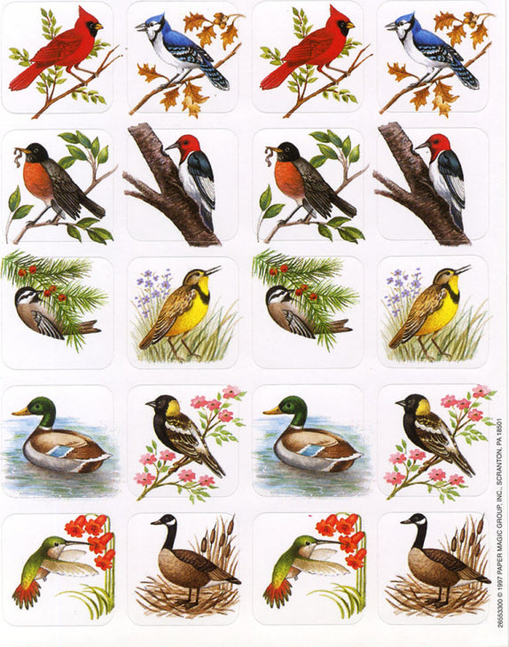 Birds Stickers - Theme – Learning Post & Toys