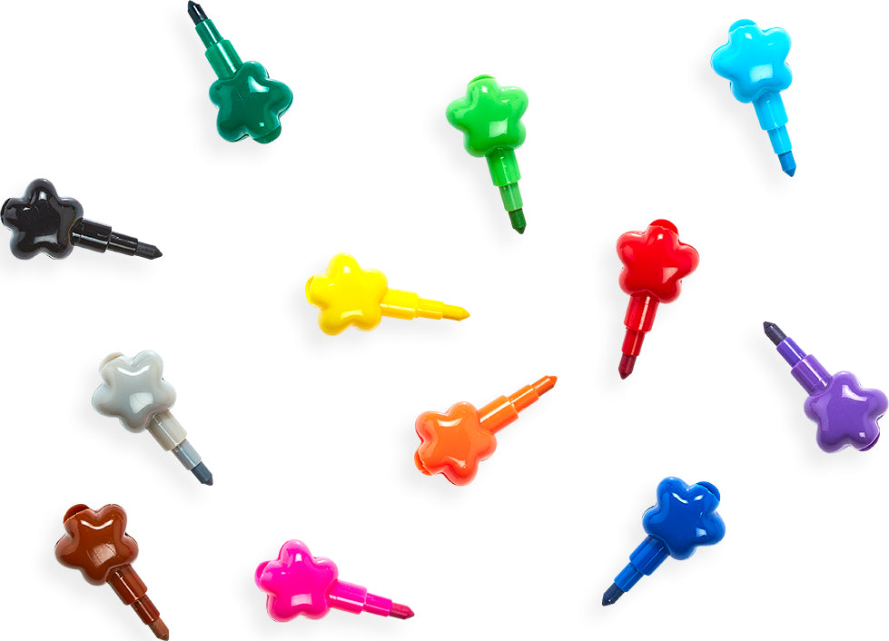 Stack of Stars Stacking Crayons – Learning Post & Toys