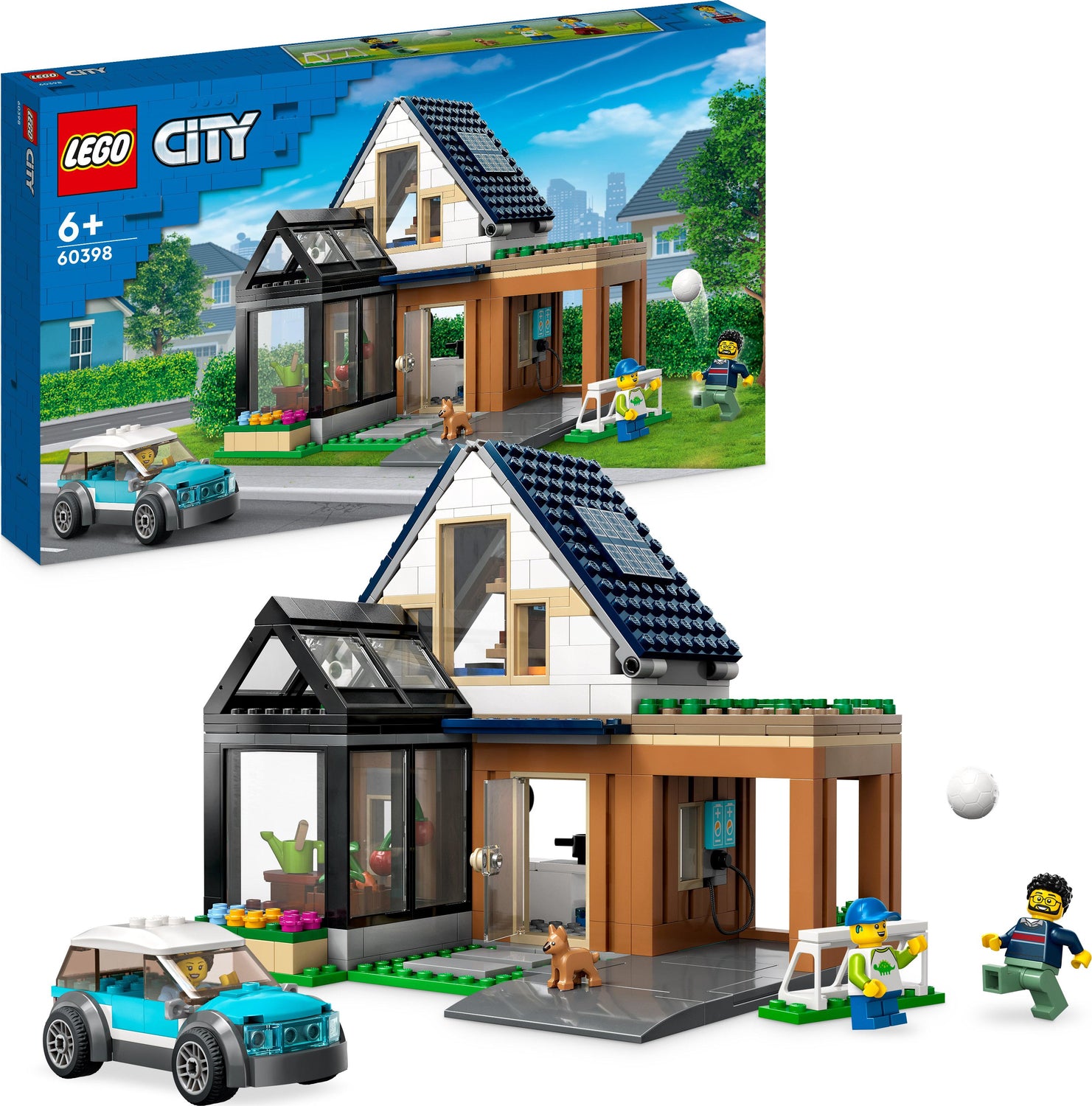 LEGO City Family House and Electric Car Toys – Learning Post & Toys