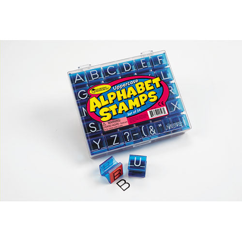 Uppercase Alphabet Stamps – Learning Post & Toys