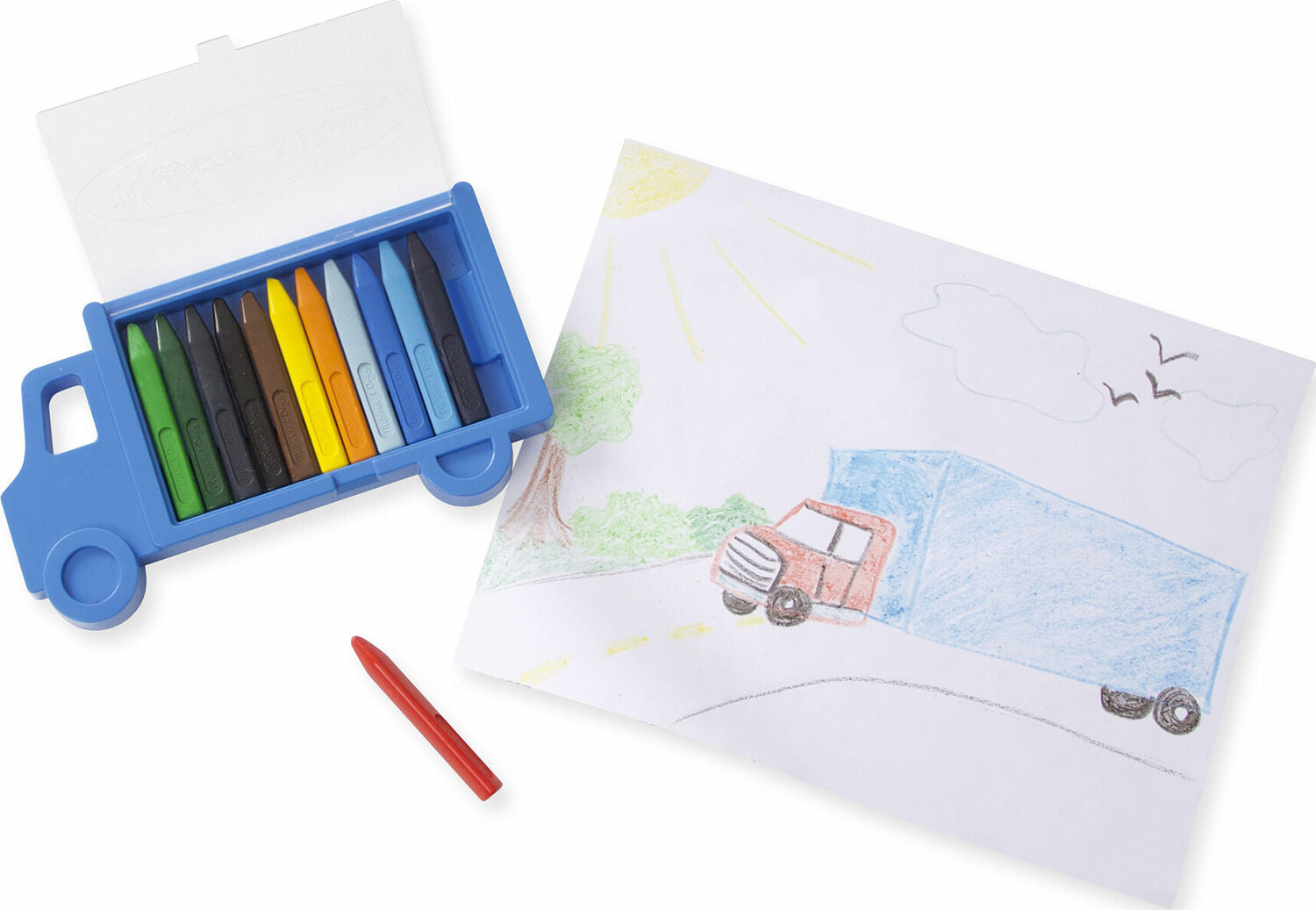 Truck Crayon Set – Learning Post & Toys