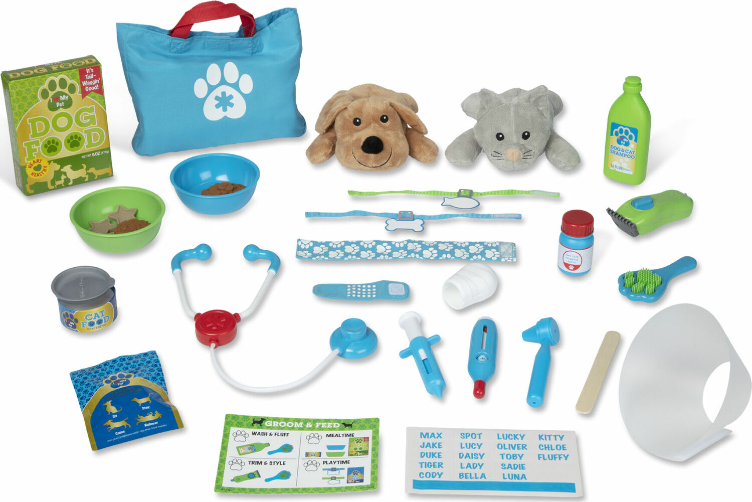 Deluxe Pet Care Play Set – Learning Post & Toys