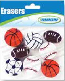 Moon Creative Products Sports Pencil Toppers, 1 Inch, Assorted, Pack o ...