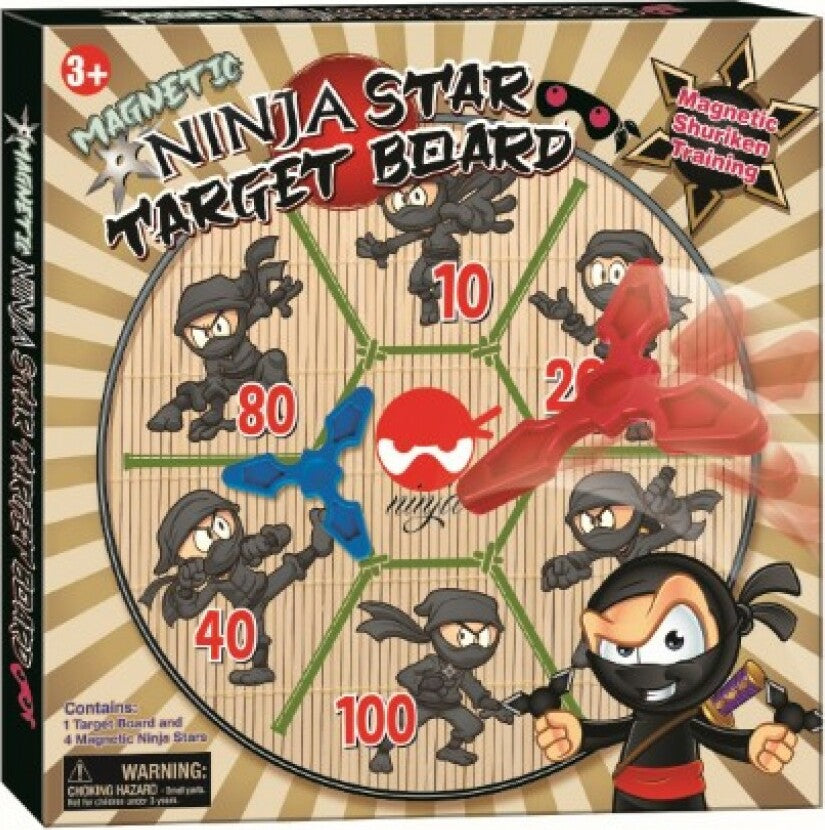 MAGNETIC NINJA DARTBOARD – Learning Post & Toys