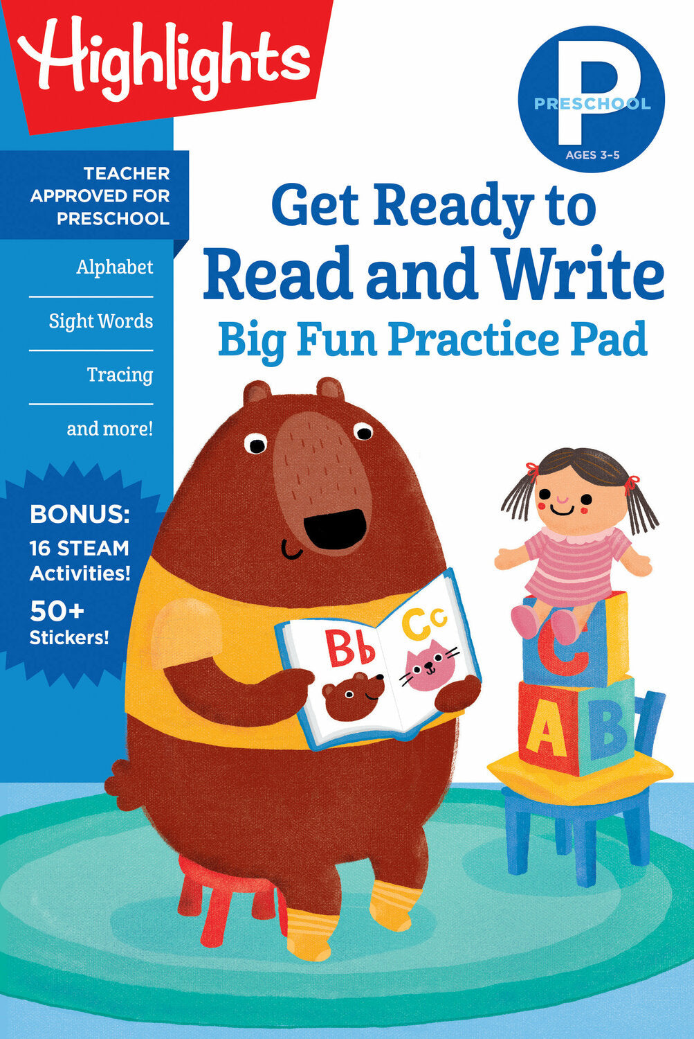 Preschool Get Ready To Read And Write Big Fun Practice Pad – Learning ...