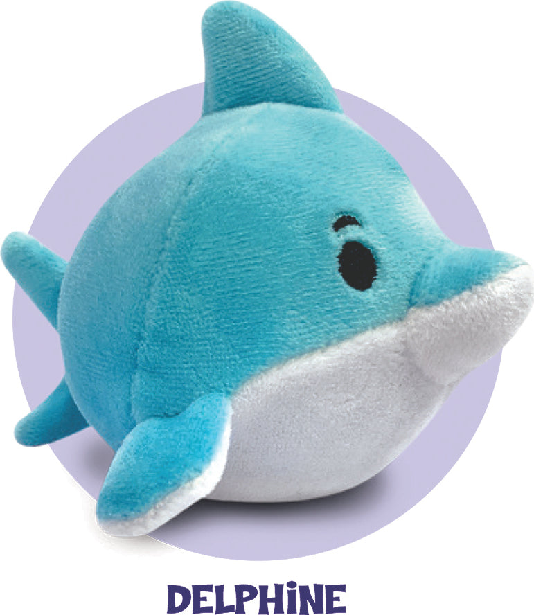 Aquatic Series - PBJ's Delphine Plush Ball Jellies – Learning Post & Toys