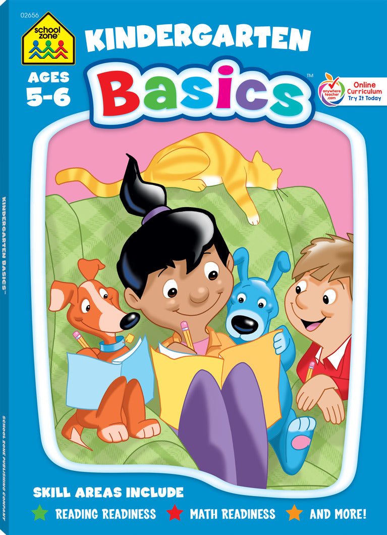 Super Deluxe Kindergarten Basics Workbook – Learning Post & Toys