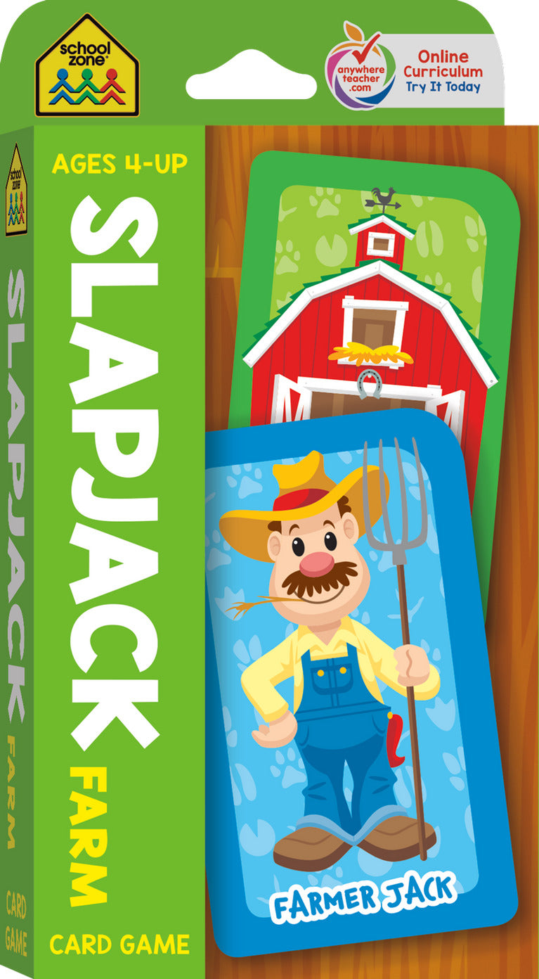 Slapjack Farm Card Game – Learning Post & Toys